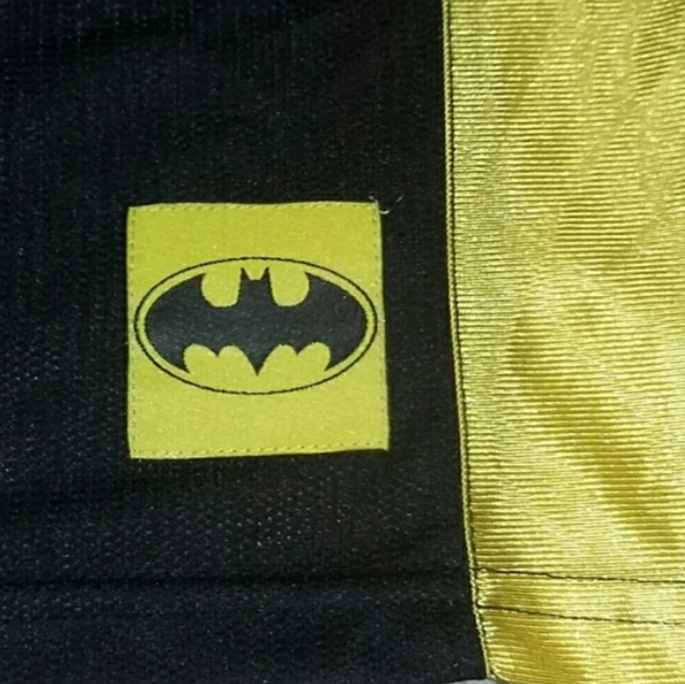 2015 Batman Logo Basketball Jersey Vintage Dc - Gem